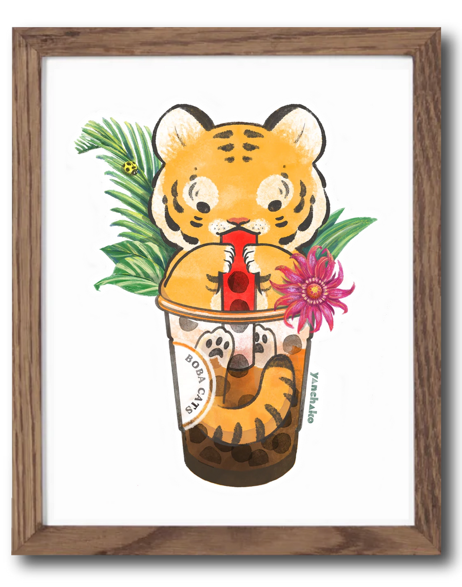 Thai Tea Art Print – Yanchako