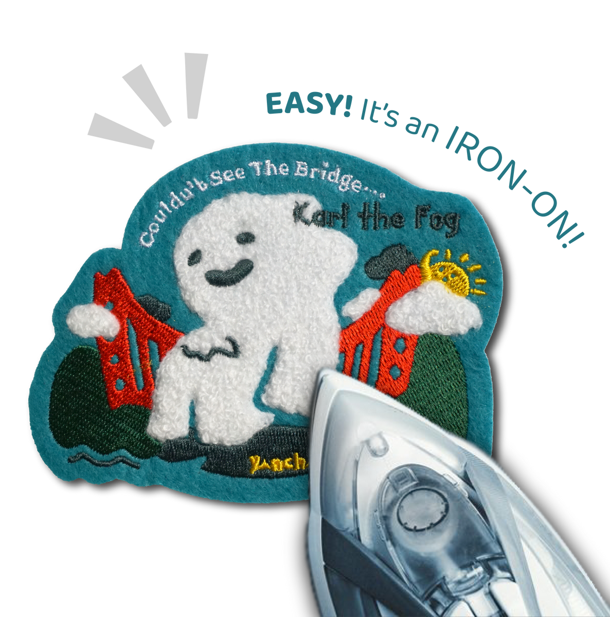 SF/ Karl the Fog Fluffy Patch – Yanchako
